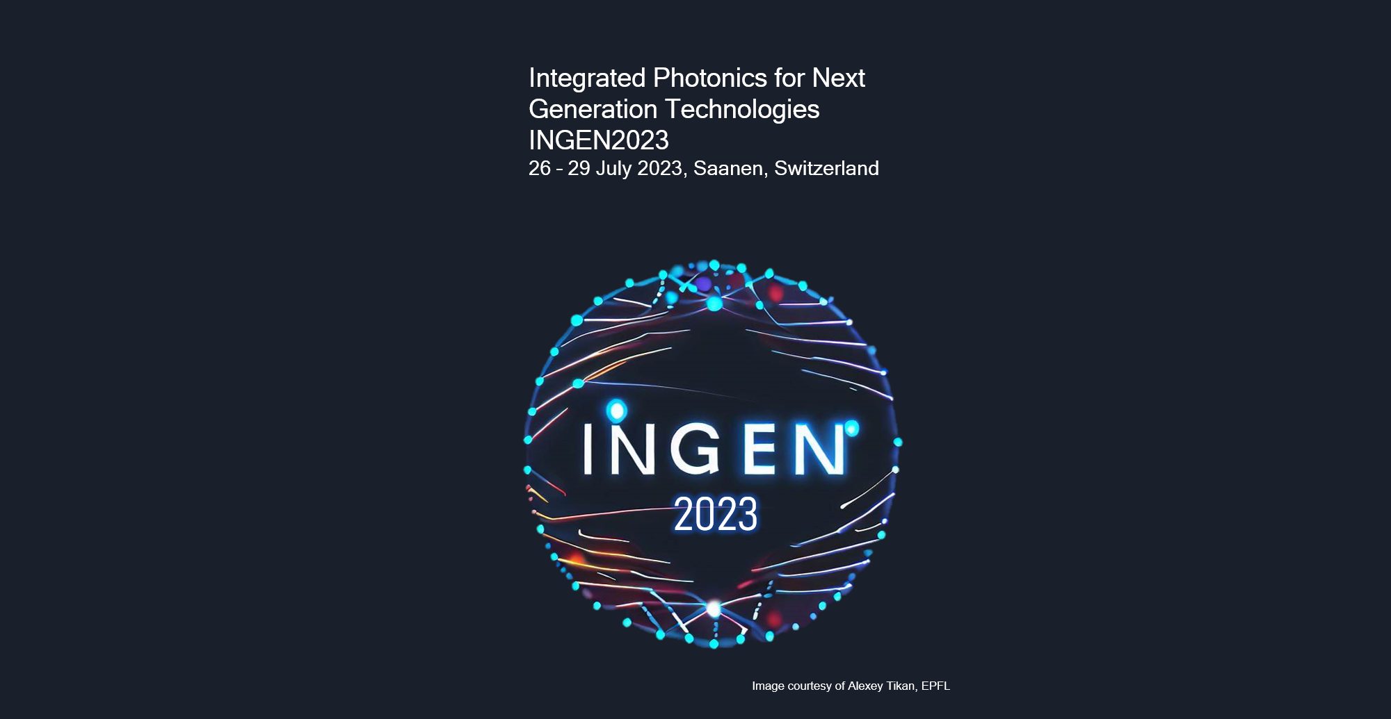 INGEN2023 ‐ EPFL